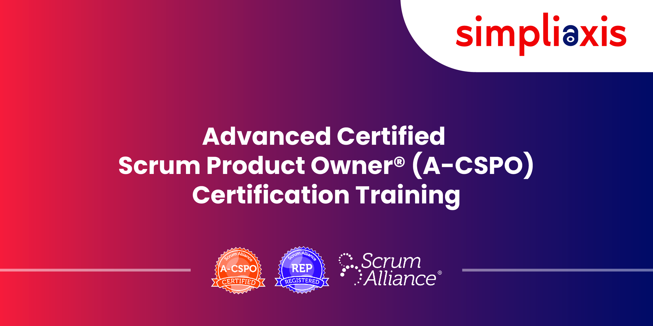 Advanced Certified Scrum Product Owner (A-CSPO) Certification in USA