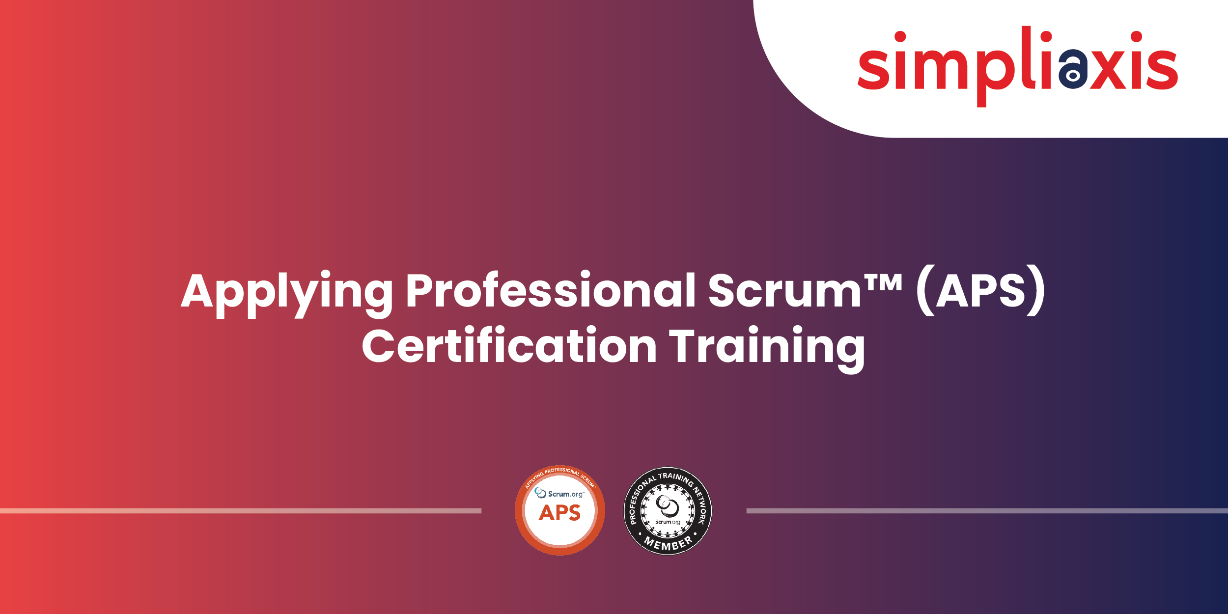 Applying Professional Scrum (APS) Certification | APS Training