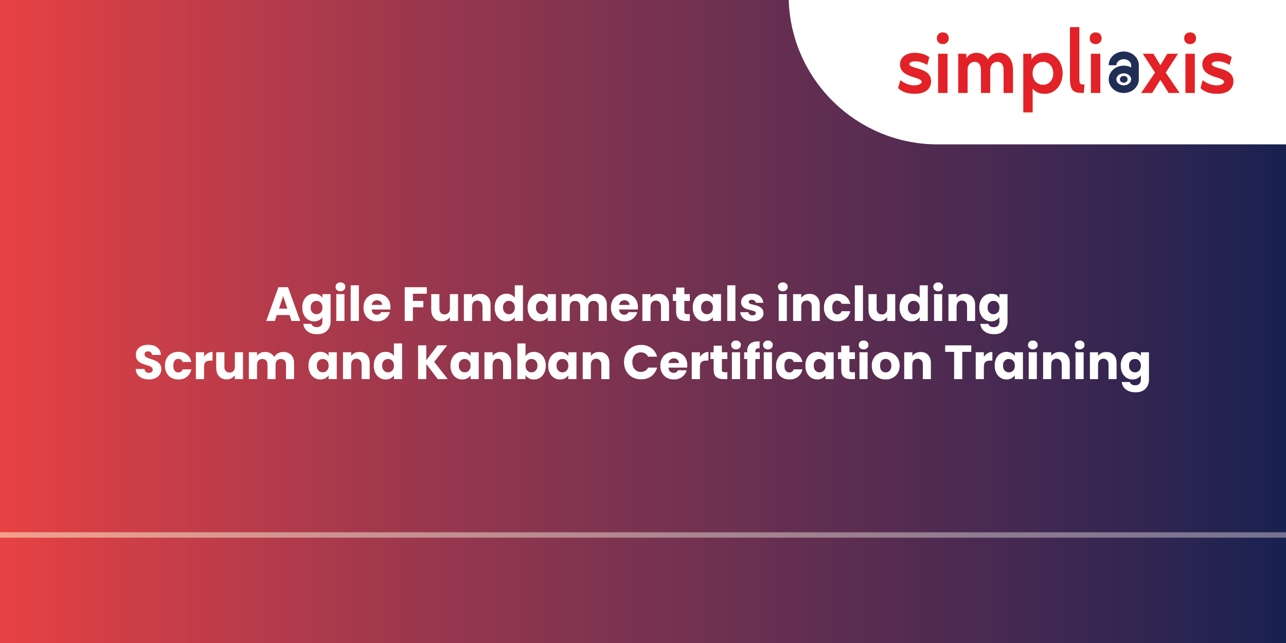 Agile Fundamentals With Scrum And Kanban Training