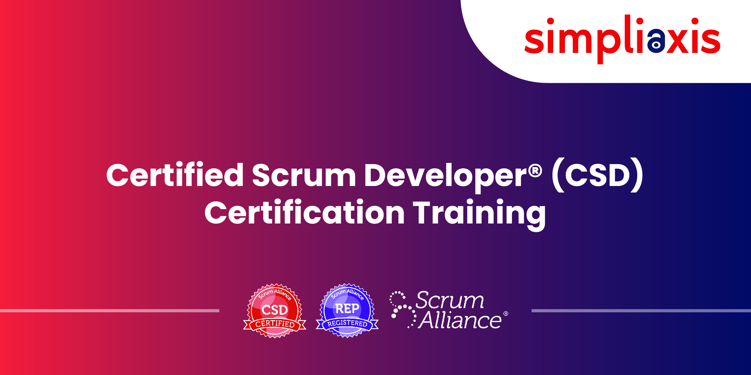 Certified Scrum Developer (CSD) Certification Training