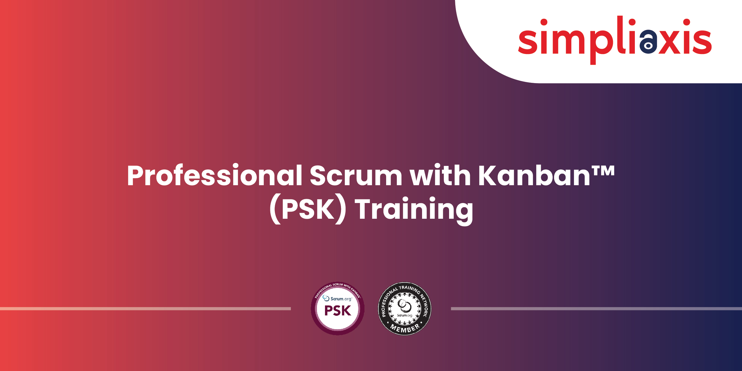 Professional Scrum™ with Kanban Training | PSK™ Certification