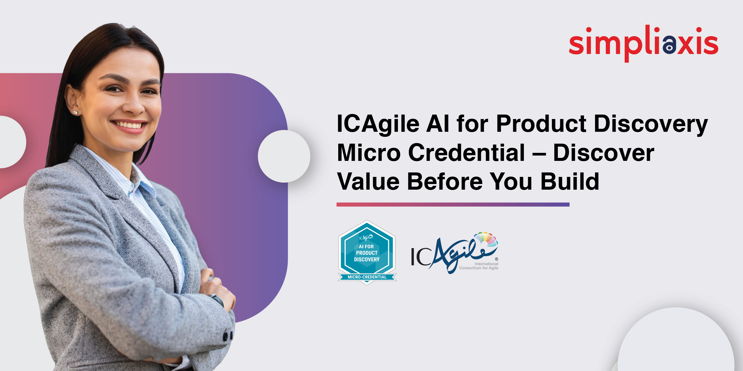 ICAgile AI for Product Discovery Micro Credential Course Training in ...